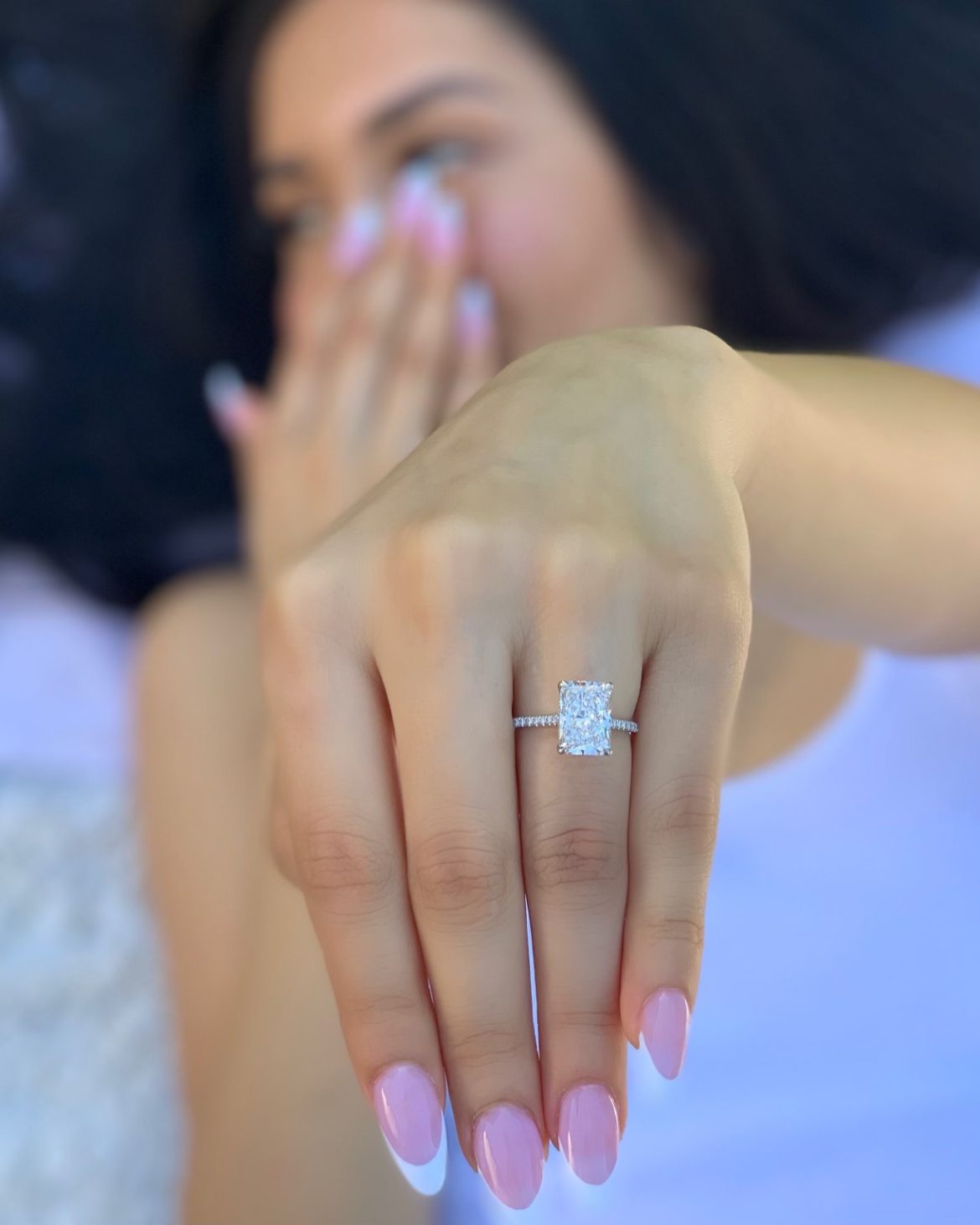 Radiant Diamond Rings By Adiamor Are Regal - Adiamor Blog