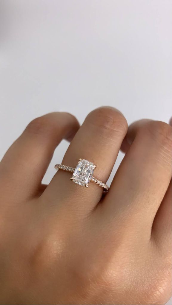 Radiant Diamond Rings By Adiamor Are Regal - Adiamor Blog