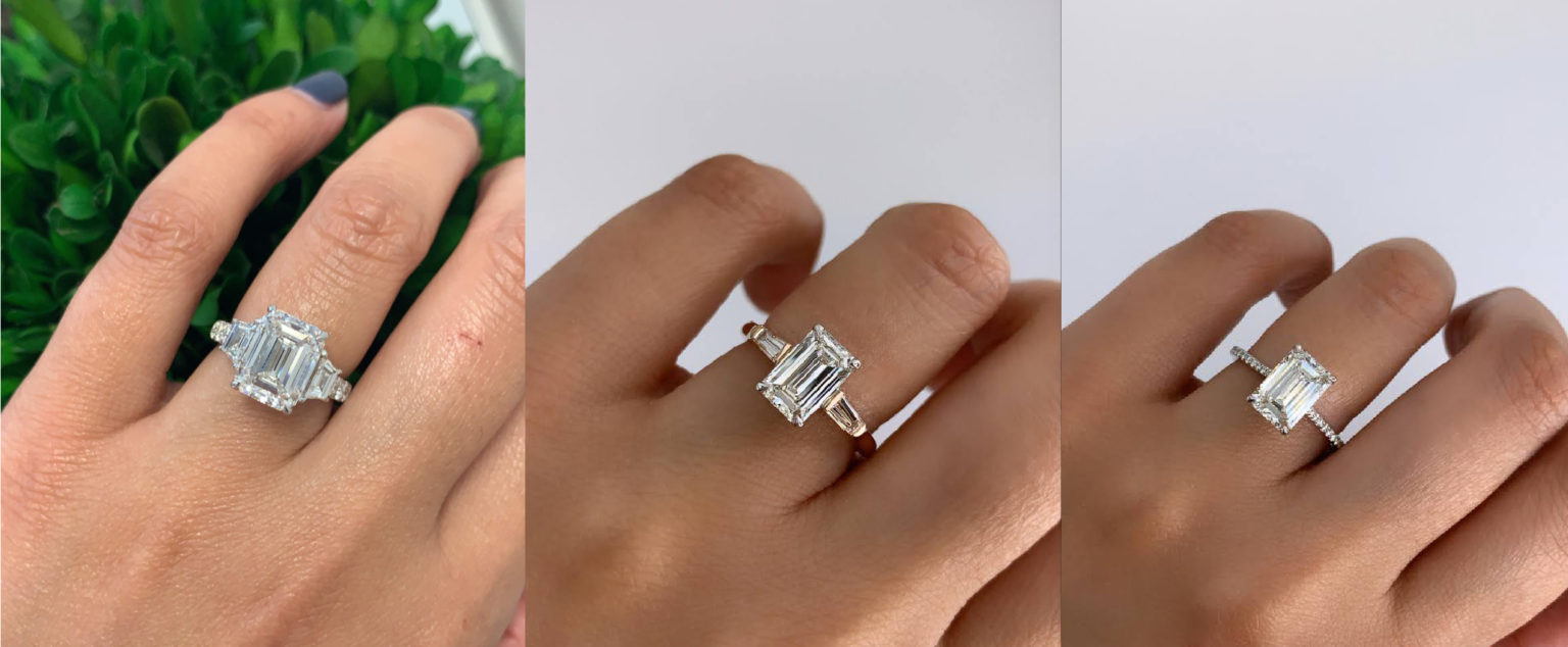 Emerald Cut VS. Radiant Cut Diamonds - What You Need To Know - Adiamor Blog