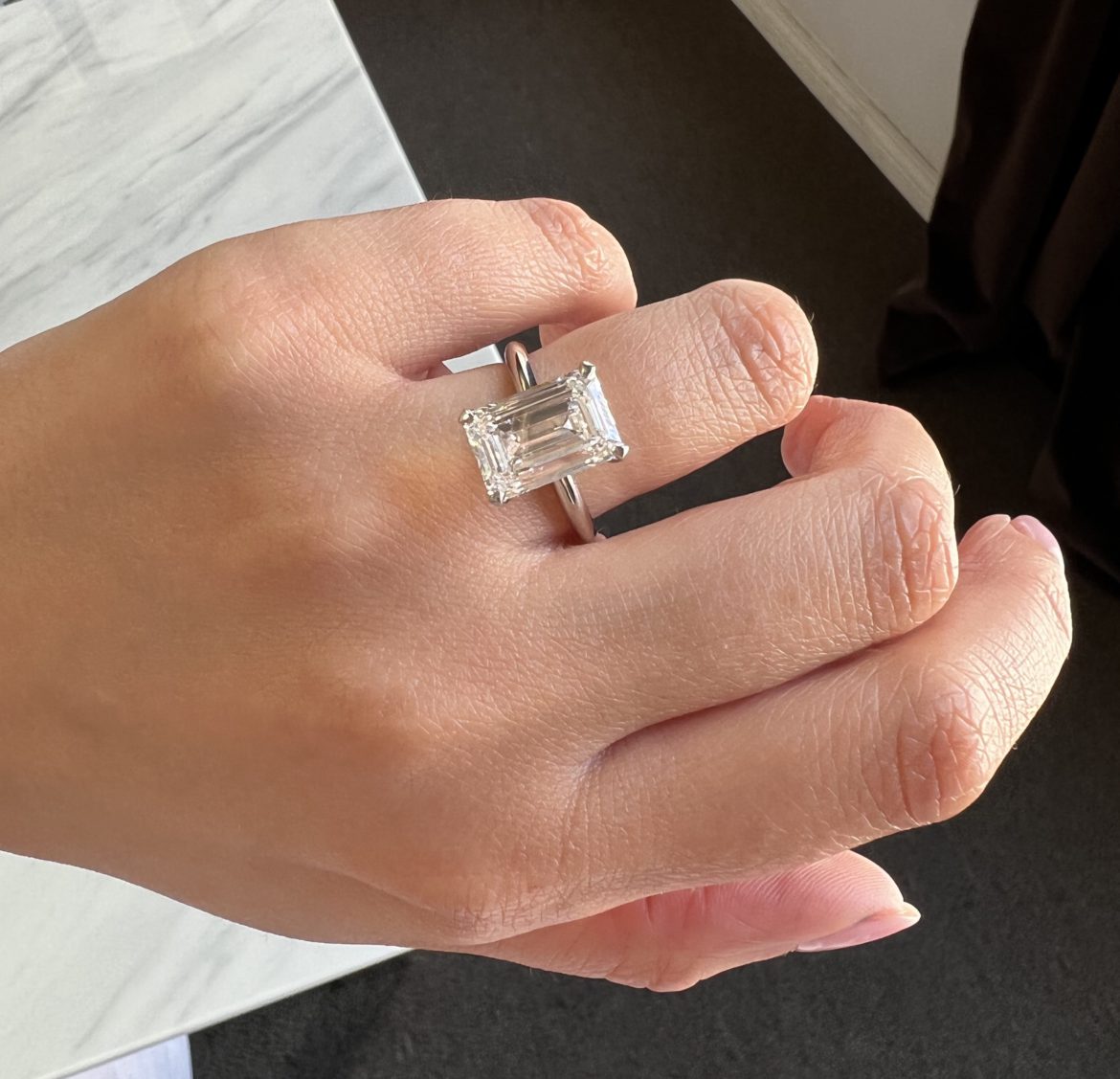 3 Emerald Cut Diamond Solitaire Engagement Rings You Should Consider ...