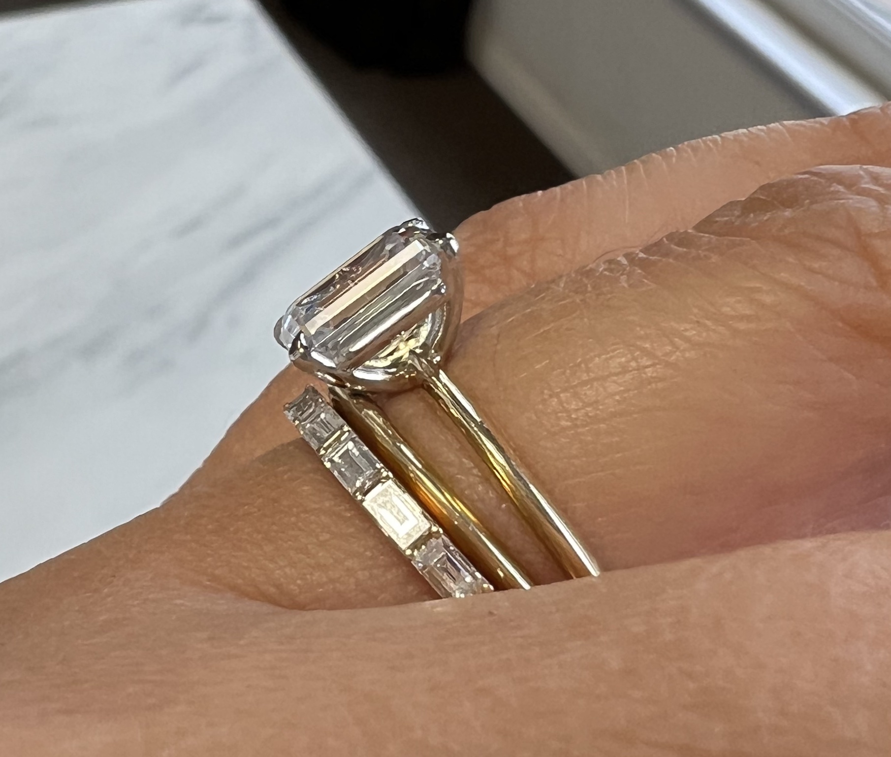 Do You Need A Flush Set Engagement Ring? - Adiamor Blog